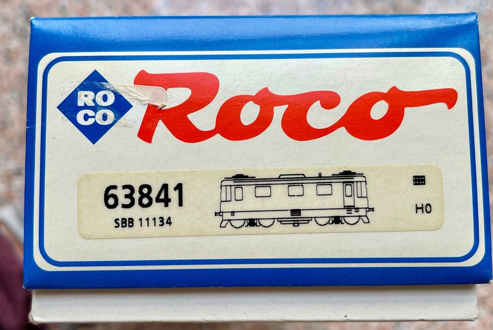 Roco 63841 - SBB Re 4/4 II 1. Serie - OVP (Neu (gemäss Beschreibung ...