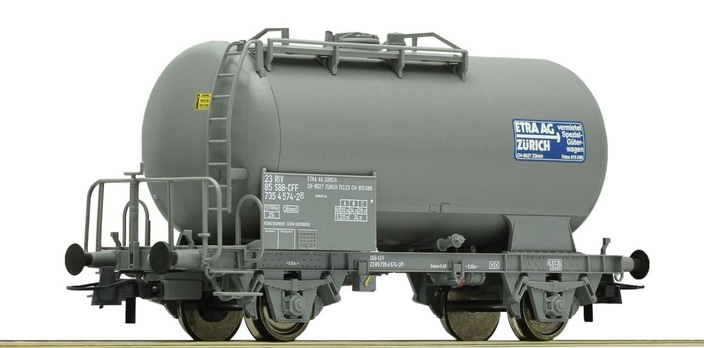 Roco 67445 SBB Kesselwagen ETRA (Neu und originalverpackt) in ...
