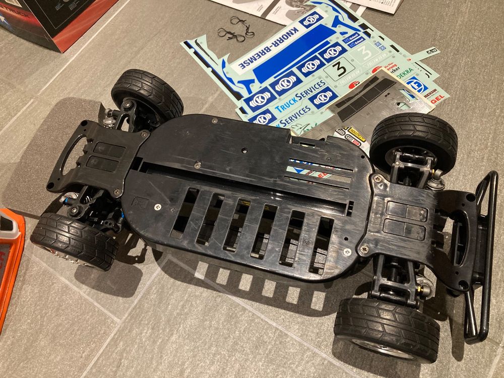 Tamiya TT01 Euro Racing Truck Team Hahn Man Tgs mit Tuning | Kaufen auf Ricardo
