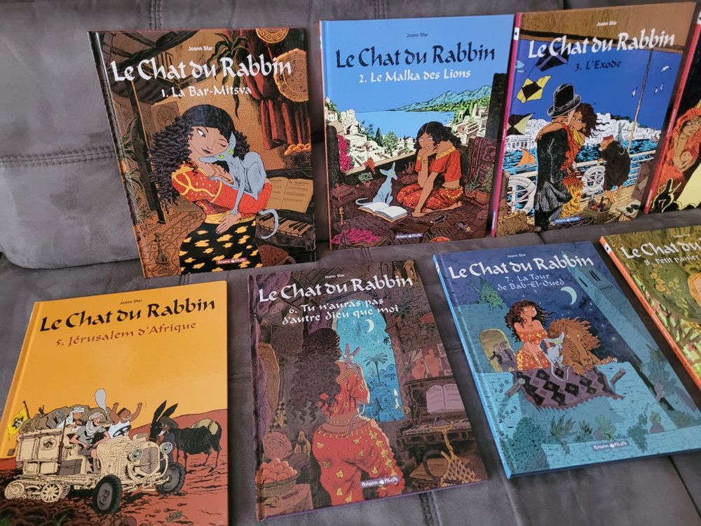 BD Le Chat du Rabbin de 1 à 9 bande dessinée | Kaufen auf Ricardo