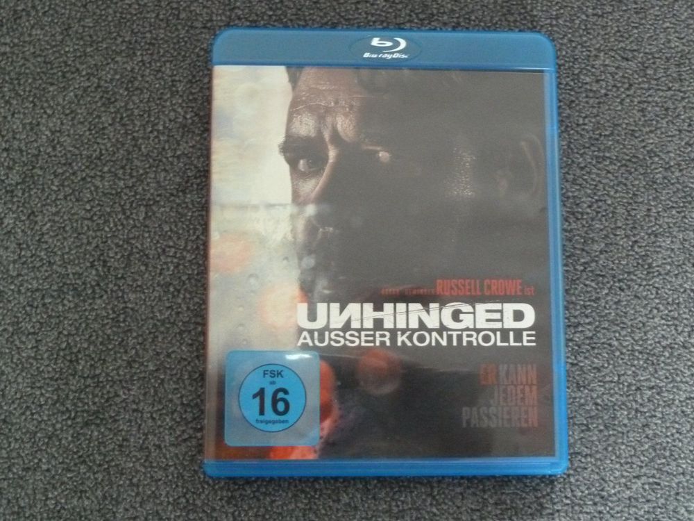 blu-ray "Unhinged - Ausser Kontrolle" Thriller mit R. Crowe (Gebraucht ...