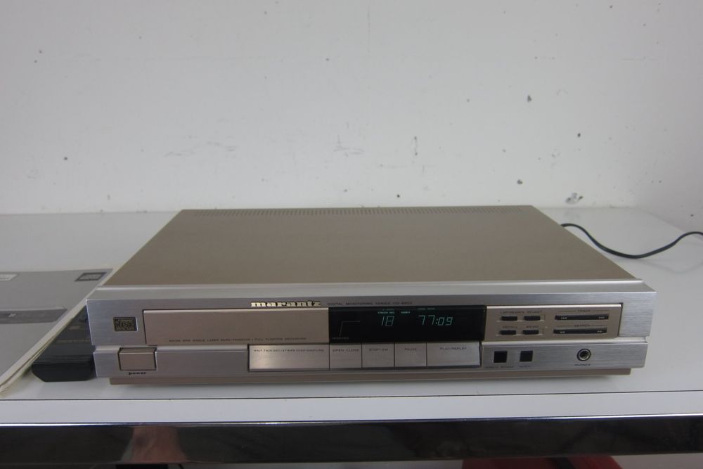 Marantz CD65 DX Champagne mit Fernbedienung und bedinungsan (Gebraucht ...