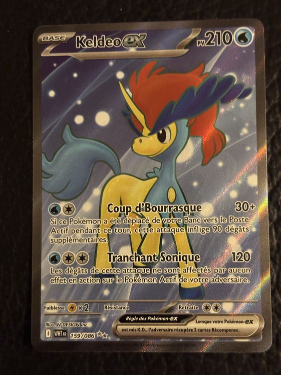 Carte Pokémon KELDEO EX wht 159 fr (Neu (gemäss Beschreibung)) in ...