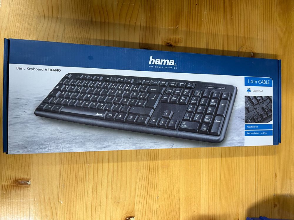 Hama Keyboard PC-Tastatur HAMA (Basic Keyboard VERANO) (Neu (gemäss ...