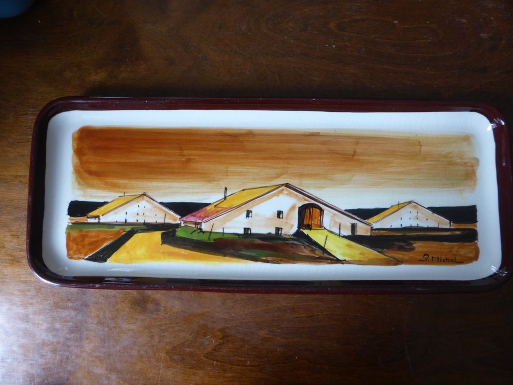Pierre Michel peinture sur porcelaine Franches-Montagnes (D'occasion) à ...