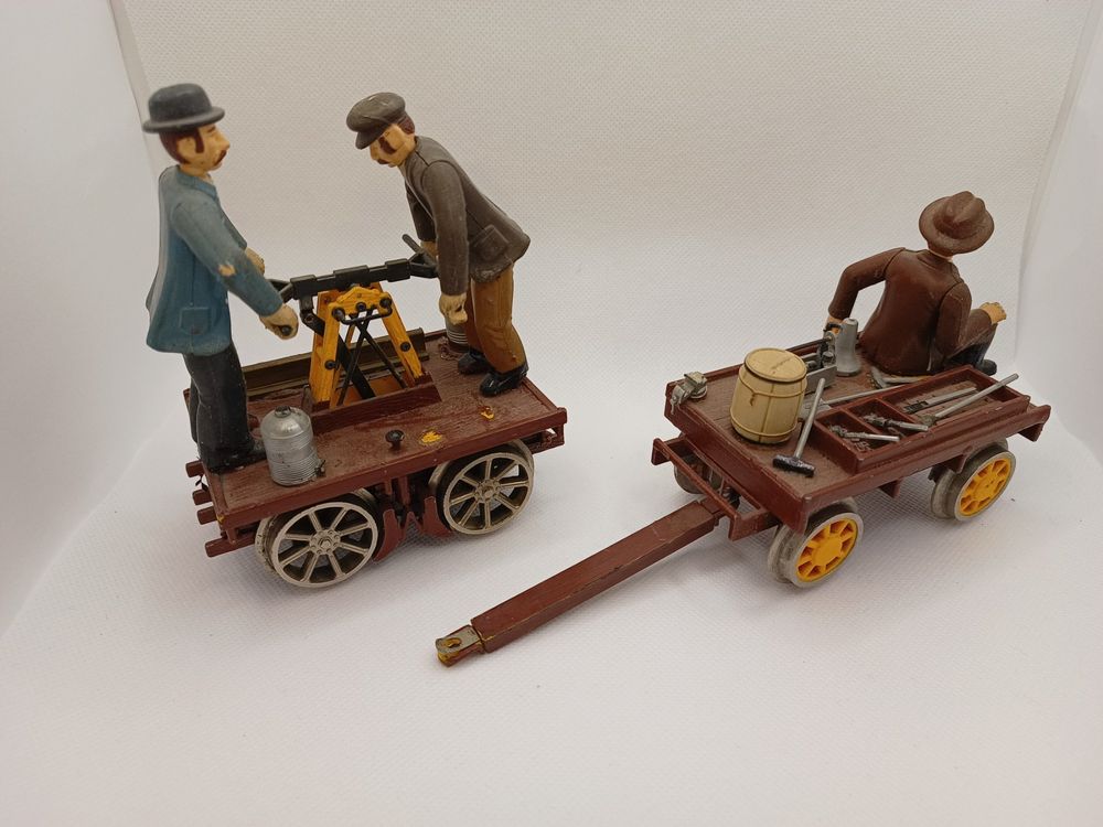 Draisine mit Wagen ( Spur II ,LGB,Bachmann usw.) (Defekt) in Oberkulm ...
