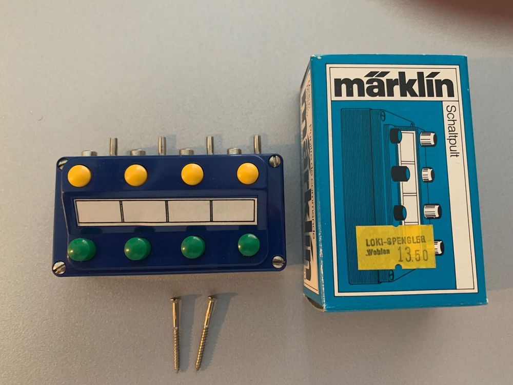 Modellbahn Märklin Schaltpult 7211 (Neu und originalverpackt) in ...