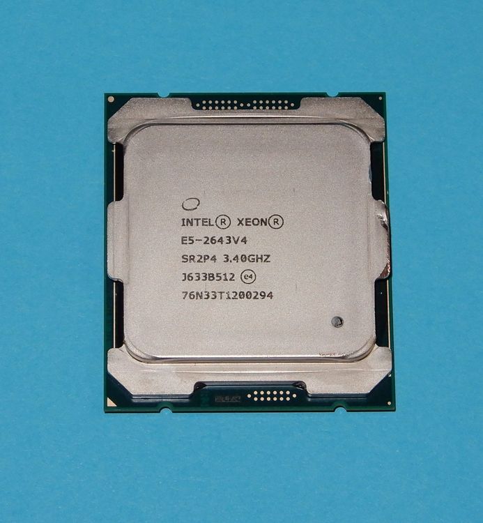 Intel® Xeon® Processor E5-2643 v4 | Kaufen auf Ricardo