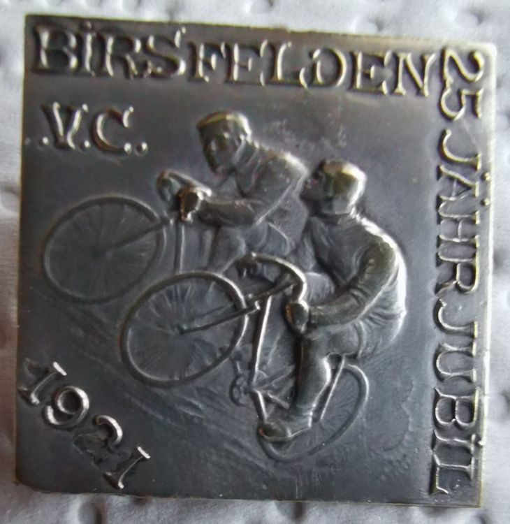 Medaille 25 Jahr Jubil. VC Birsfelden 1921 (Gebraucht) in Liestal für CHF 6 – mit Lieferung auf ...