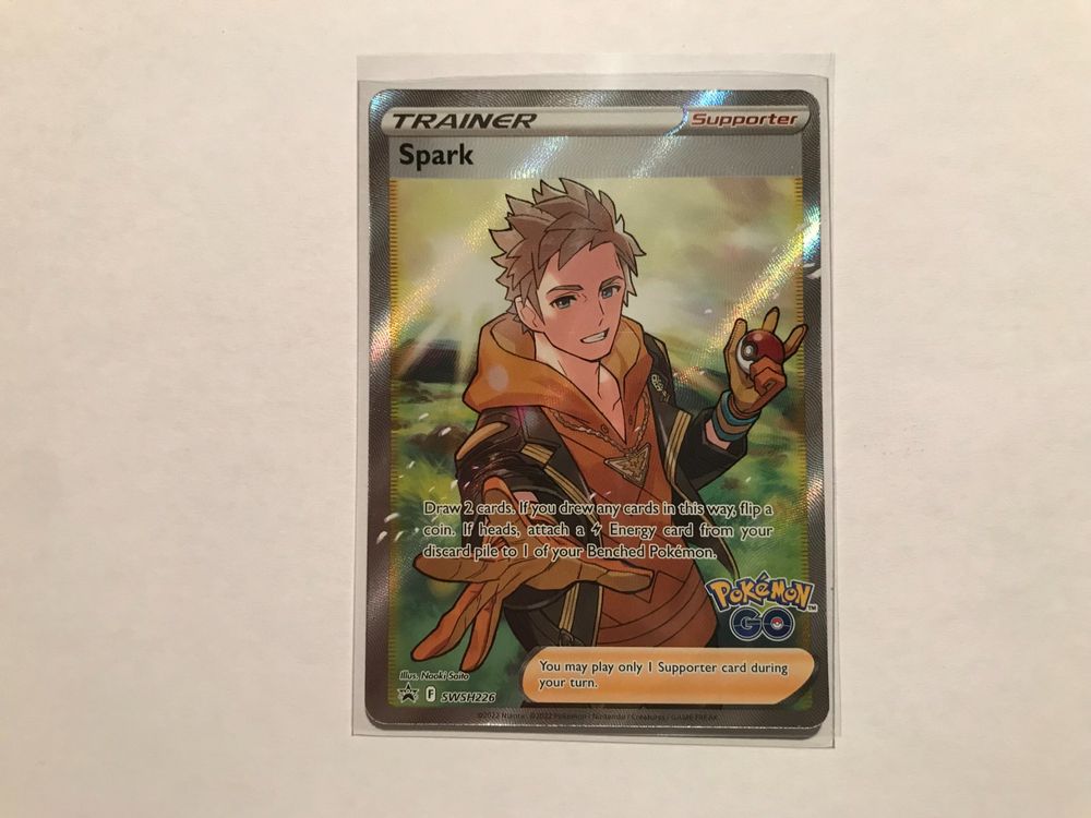 Trainer Spark Fullart Pokemon Go Promo EN (Gebraucht) in Hagendorn für ...