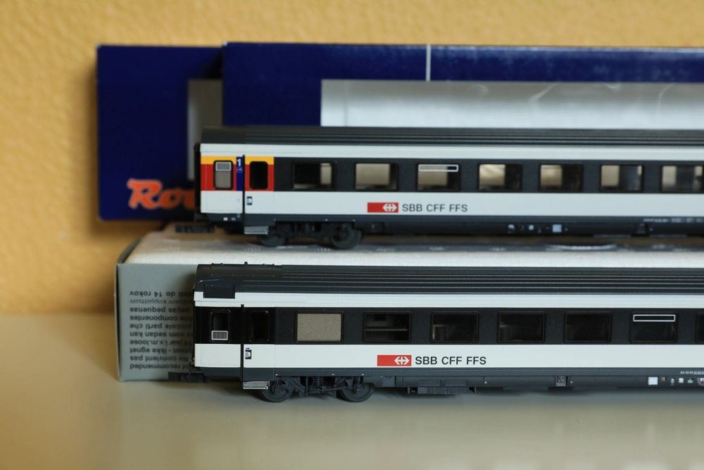 Roco SBB 2x 1. Klasse EW IV "ICN" (Gebraucht) in Chernex für CHF 109 – mit Lieferung auf Ricardo ...