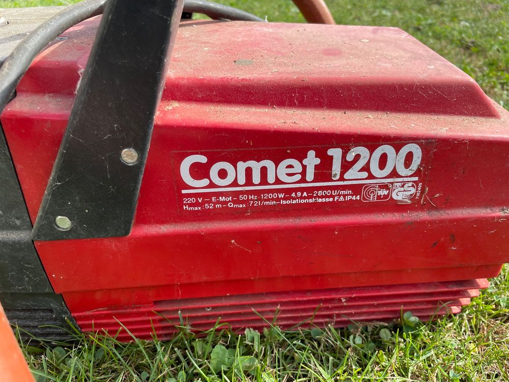 Comet 1200 Pumpe (Gebraucht) in Seuzach für CHF 40 – nur Abholung auf ...