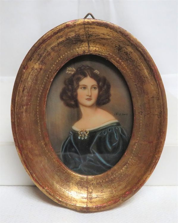 Miniatur Porträt Portraits um 1900 | Kaufen auf Ricardo