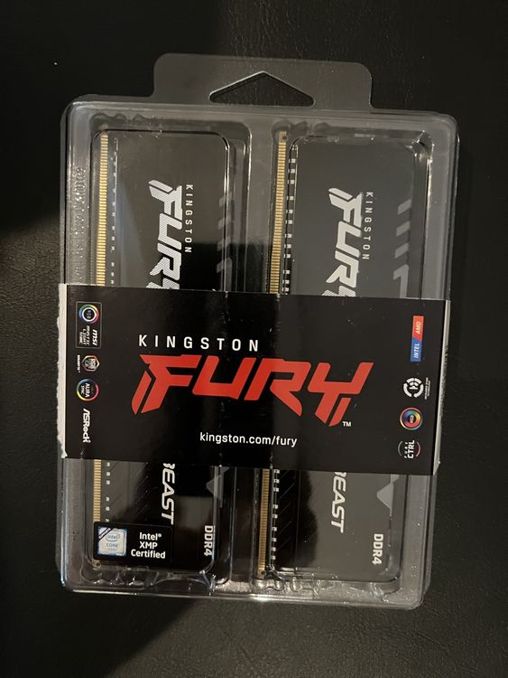 16 GB (2x8) DDR 4 RAM 3200 Kingston fury | Kaufen auf Ricardo