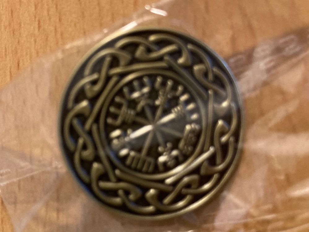 Viking Pin Anstecker Punk Metal Rock Band 1 | Kaufen auf Ricardo