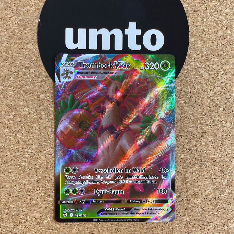Pokémon Karte Trombork VMAX Neu Deutsch (Neu (gemäss Beschreibung)) in ...