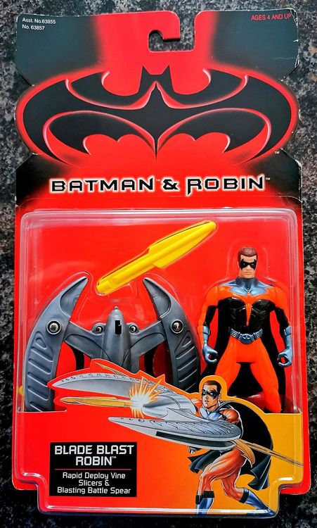 Blade Blast Robin 1997 Action Figur Batman & Robin Movie (Neu und ...