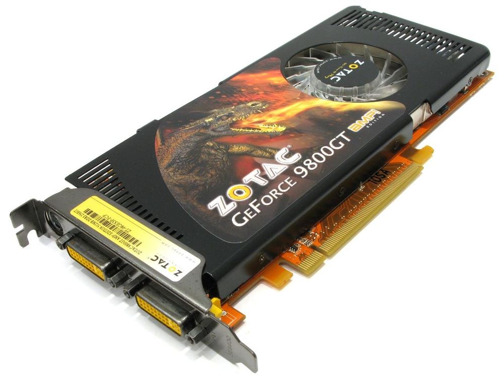 ZOTAC GeForce 9800 GT AMP! Edition / Grafikkarte (Gebraucht) in ...