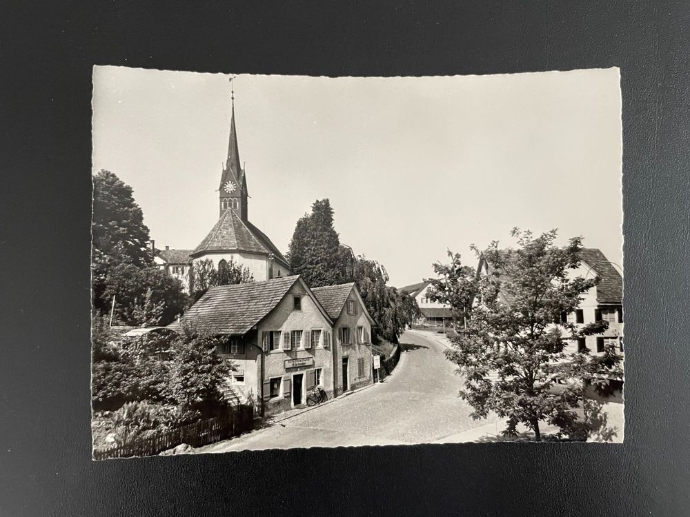 AK ZH Zürich-Seebach, Alte Kirche und Dorfpartie (Gebraucht) in Thal für CHF 3 – mit Lieferung ...