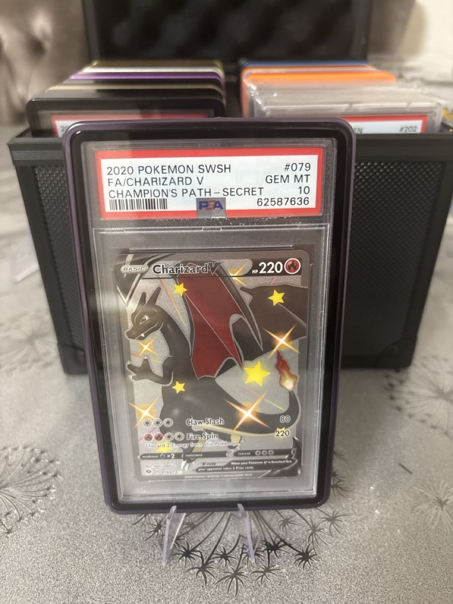 Pokémon charizard V Secret - Champions psa 10 🔥 (Neuf avec emballage d ...