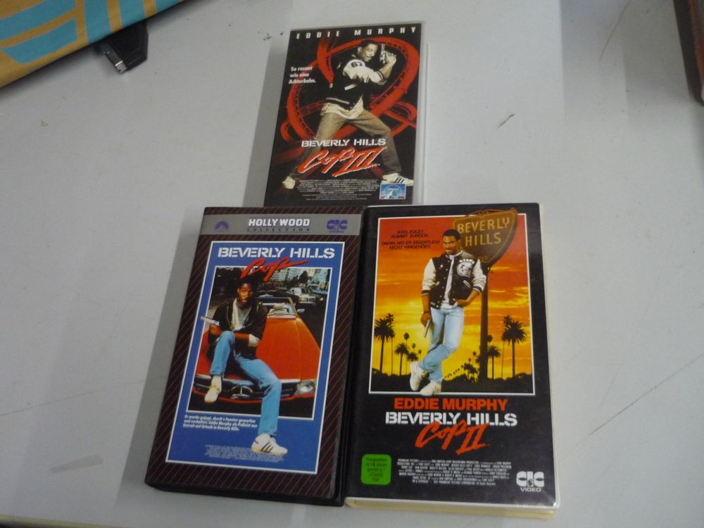 3x VHS Beverly Hills Cop 1 2 3 Teil Eddie Murphy - Rar (Gebraucht) in ...