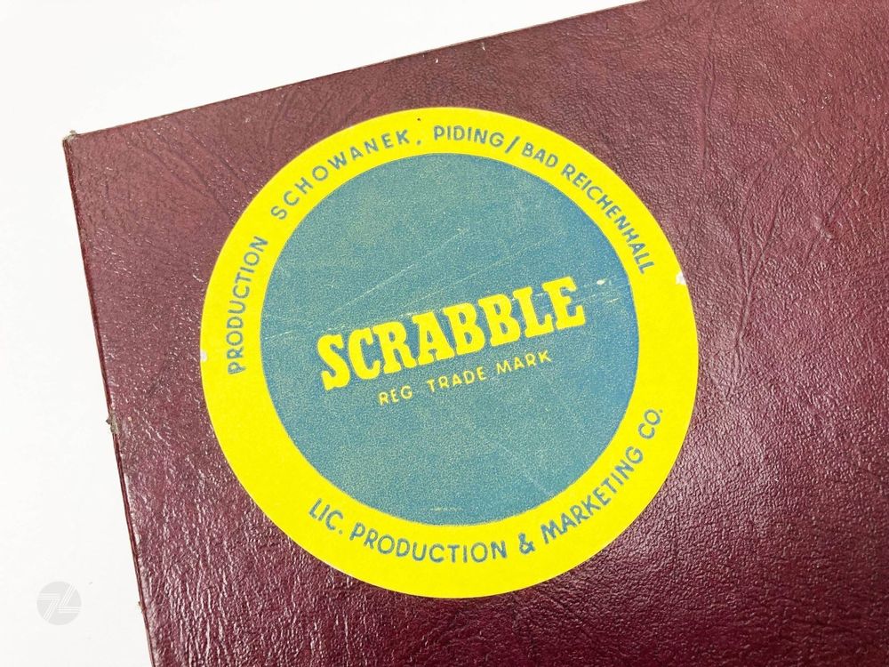 Scrabble Vintage Antik Alt 1940s 1950s Brettspiel OVP Holz (Neu und ...
