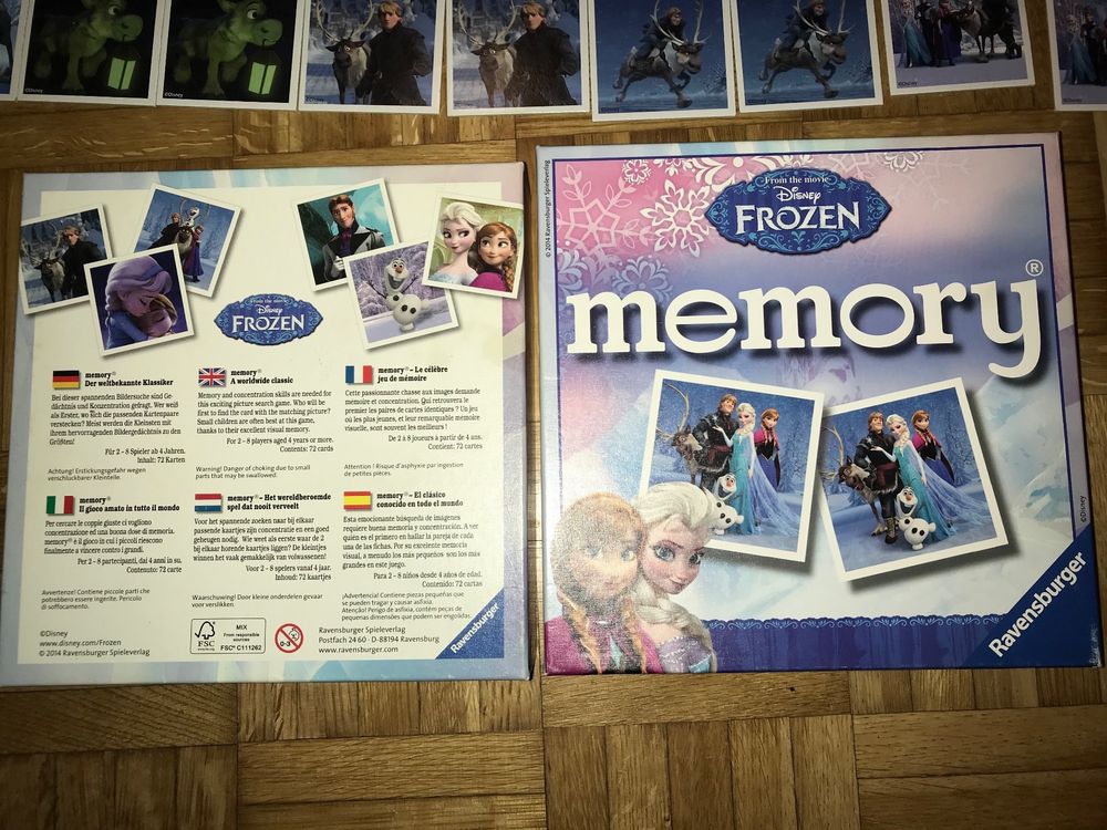 Ravensburger Memory Disney Elsa Frozen Eiskönigin (Gebraucht) in ...
