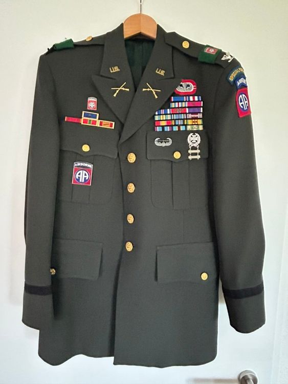 US Army, Green Dress Uniform eines Oberst der „All American“ (Gebraucht ...