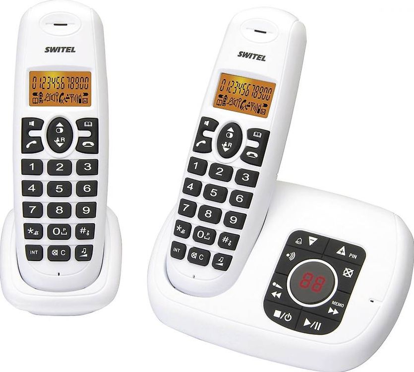 Telefon DECT Switel DET 3372 Zubehör Handteil (Gebraucht) in Flüh für ...