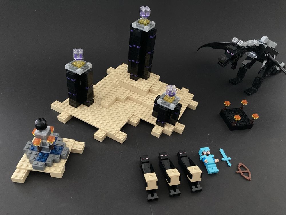 LEGO 21117 Minecraft The Ender Dragon 100% Komplett (Gebraucht) in für ...