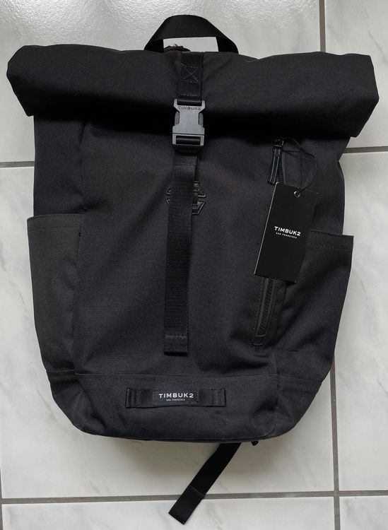 Timbuk2 Tuck Pack Roll-Top Rucksack schwarz (Gebraucht) in Bettingen ...