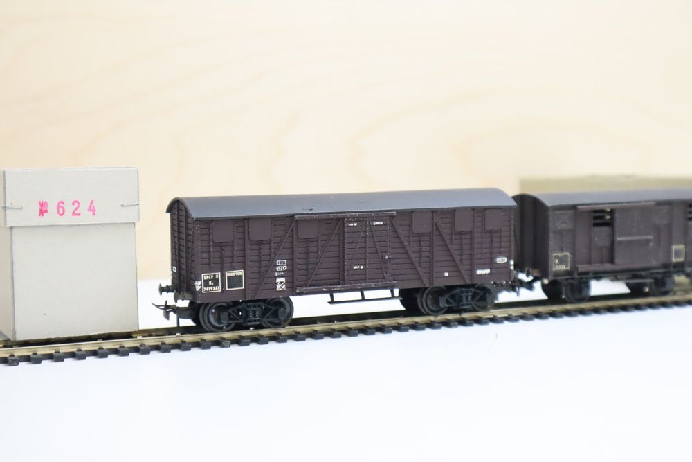 SMCF 2 x Güterwagen H0 - Gussmodelle Rarität H0 (Gebraucht) in ...