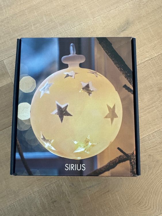 Sirius VEGA Ball Leuchtkugel mit Sternen 15cm (Gebraucht) in Eglisau für CHF 5 – mit Lieferung ...