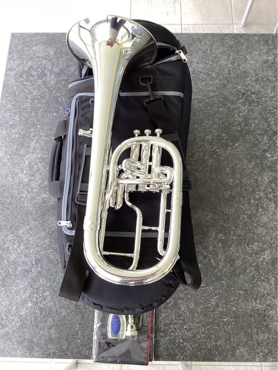 Es-Horn Besson Sovereign, versilbert, Mod. 950 (Eb-Horn) (Gebraucht) in ...
