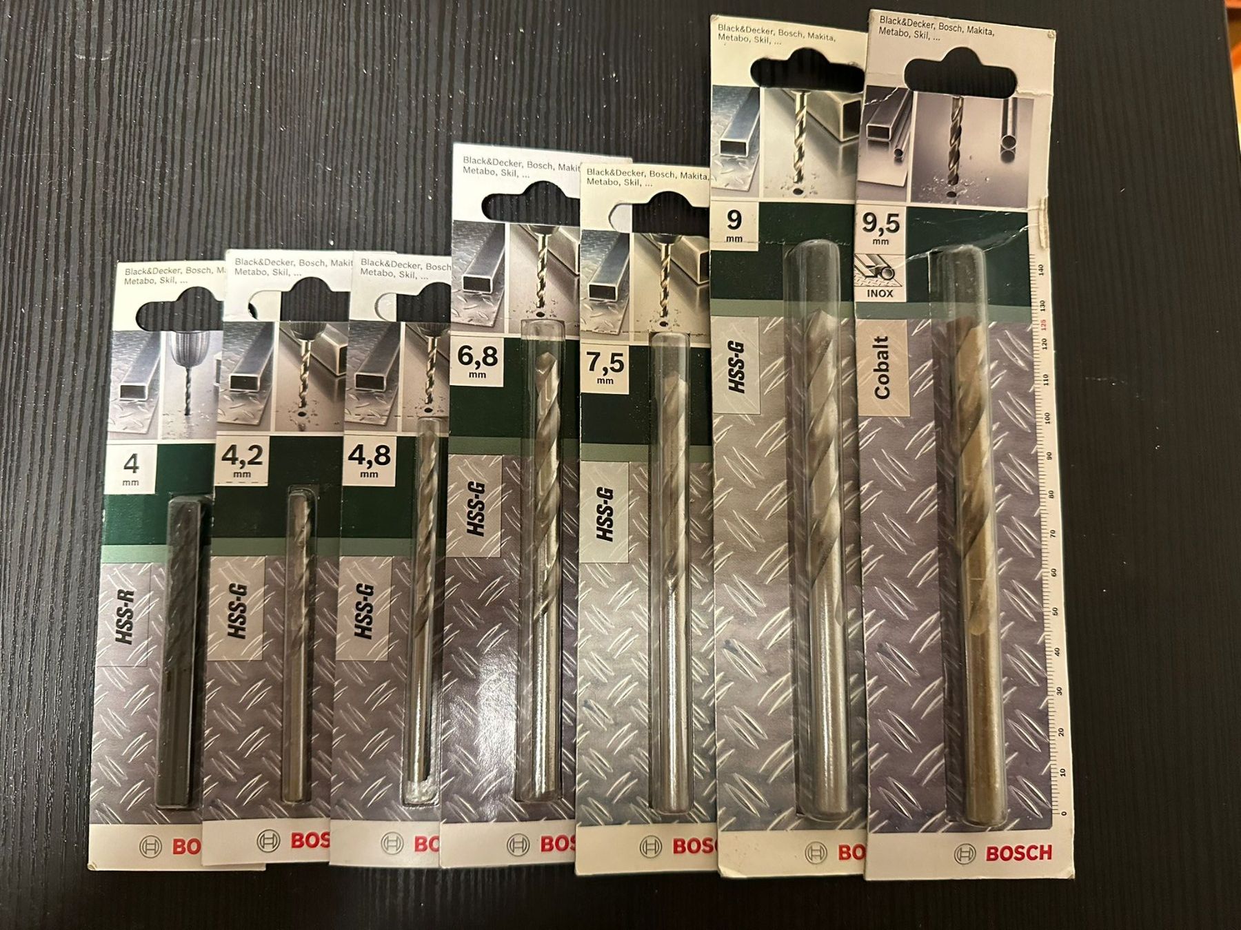 BOSCH Metallbohrer Set – Diverse Grössen (Neu (gemäss Beschreibung)) in ...