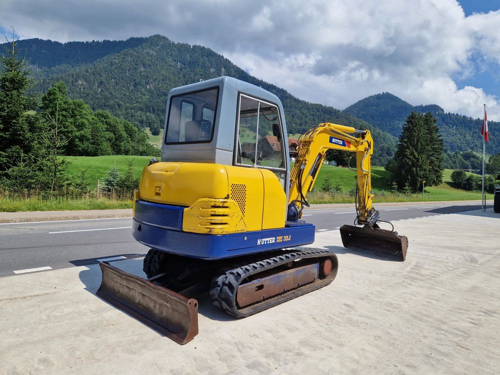Raupenbagger Bagger Minibagger Hutter IHI 30J 3980 Std. (Gebraucht) in Schüpfheim für CHF 19800 ...