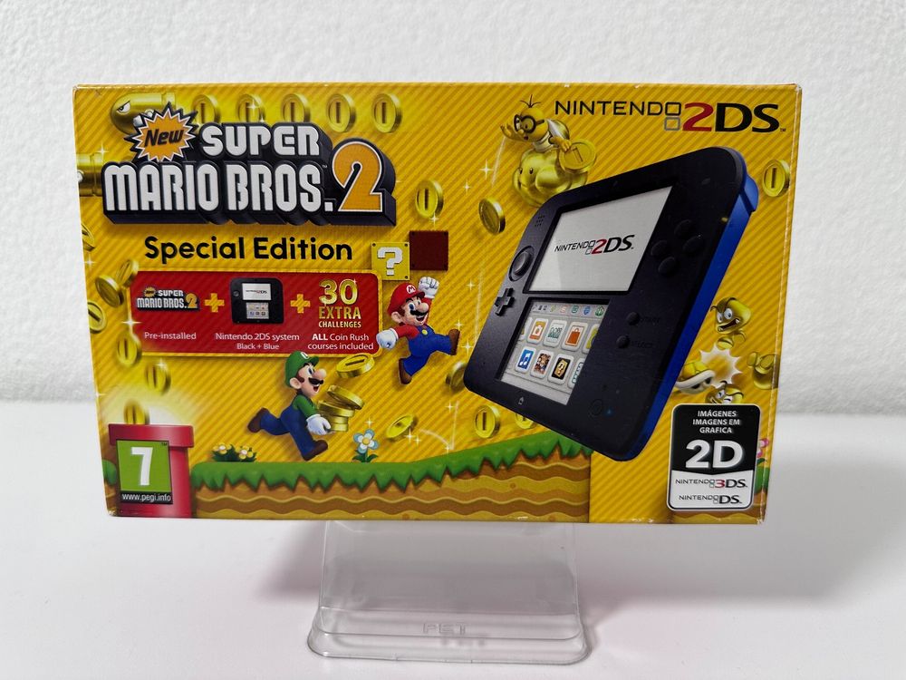 Nintendo 2DS Super Mario Edition top zustand mit Ovp ab 1.- (Gebraucht ...