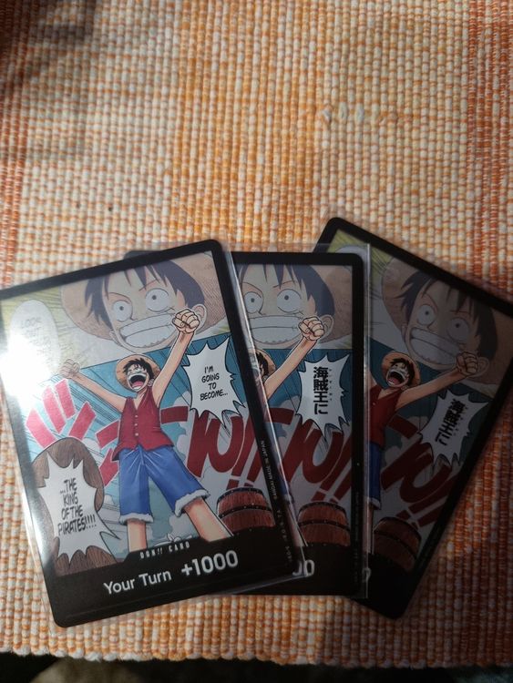 One Piece TCG Luffy DON | Kaufen auf Ricardo