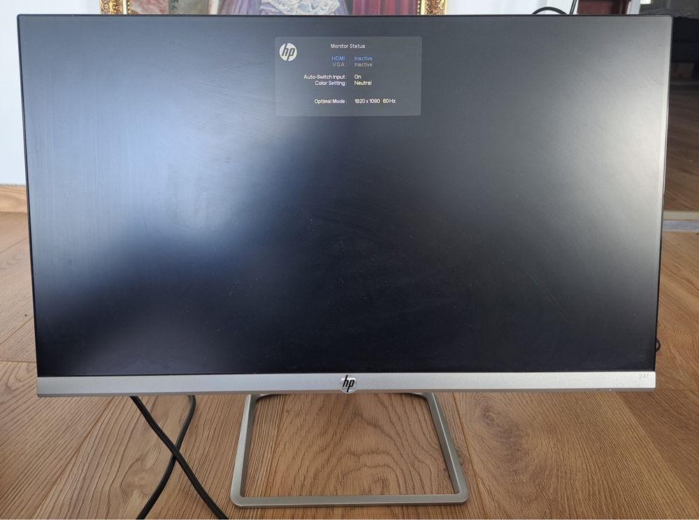 HP 24f computer monitor, 24” Display full HD. Monitor 1 (Neu (gemäss ...