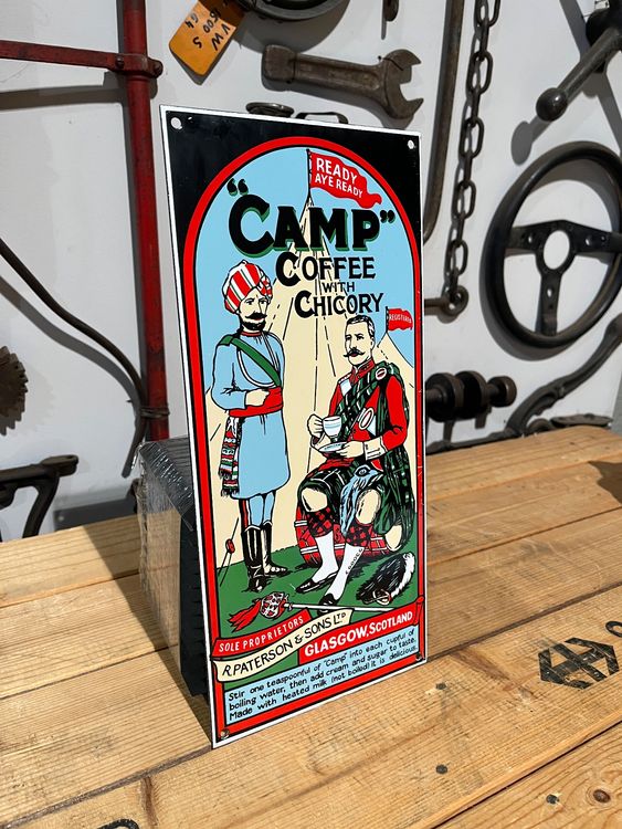 Repro Emailschild Camp Coffee (Gebraucht) in Luzern für CHF 40 – mit Lieferung auf Ricardo kaufen