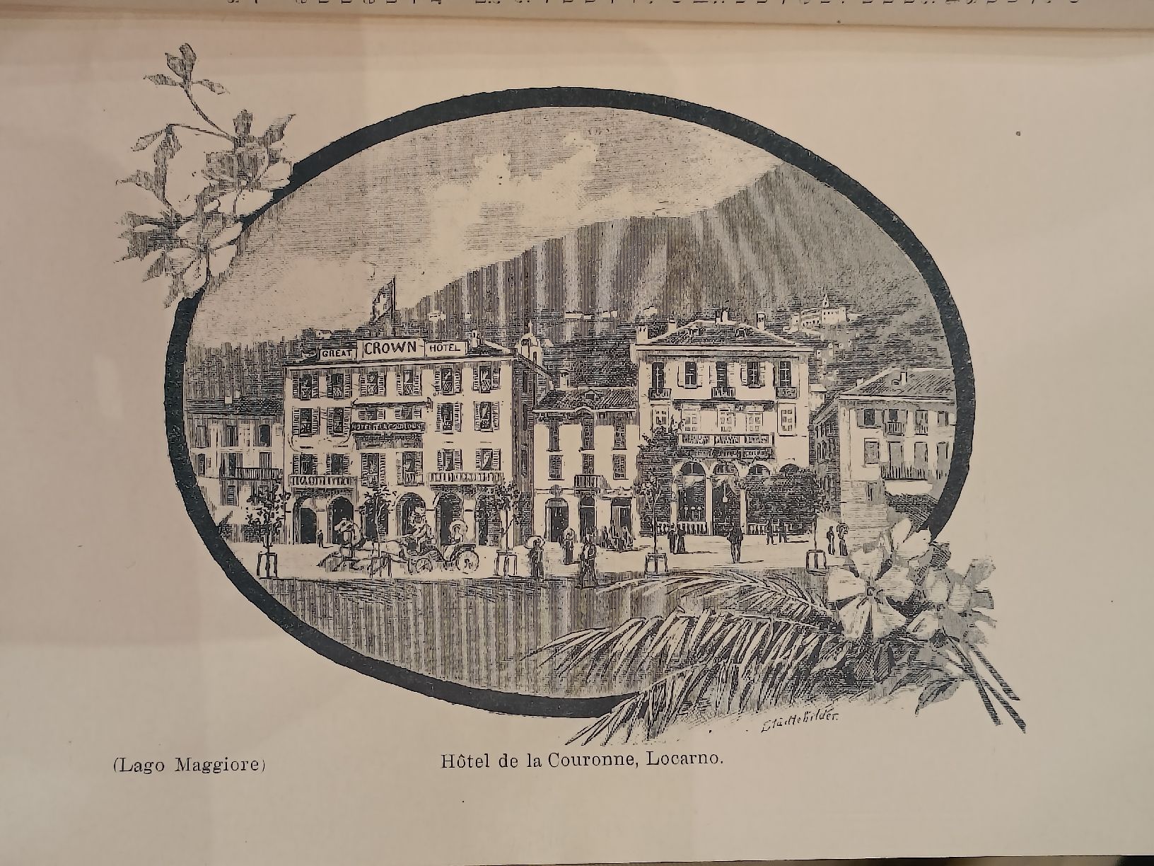 Antiker Litho Führer / Der Lago Maggiore von J. Fischer 1899 (Gebraucht ...
