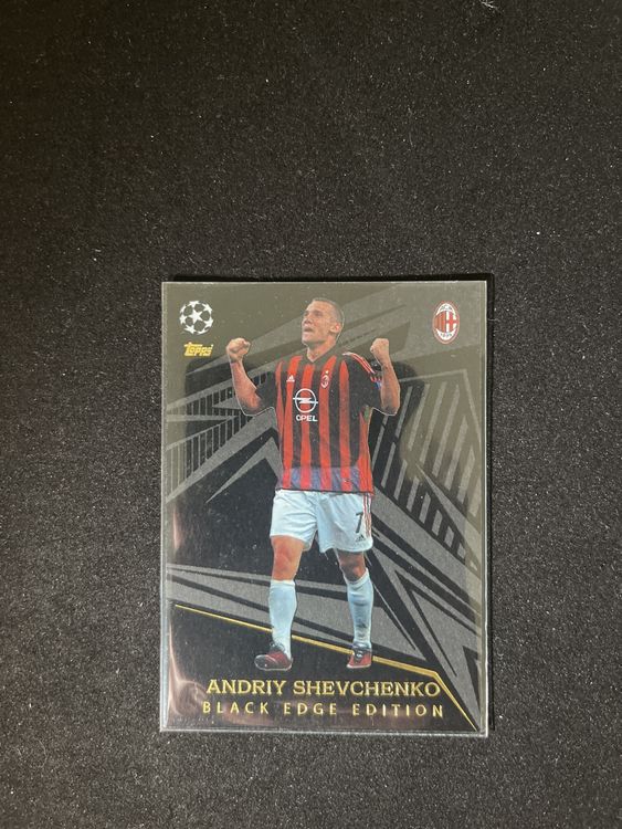 Andriy Shevchenko Topps Black Edge Edition, Top Zustand! (Neu (gemäss ...