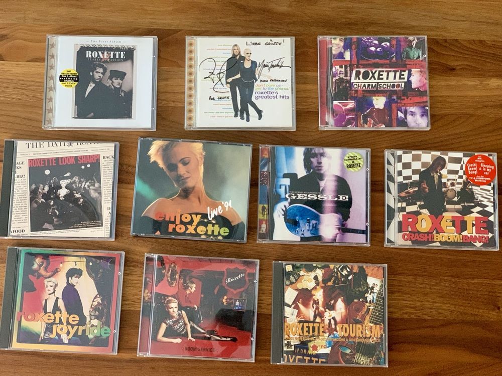 Roxette CD Sammlung, 10 Alben. Top Zustand! | Kaufen auf Ricardo