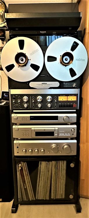 Revox-Rack mit B77, diversen Geräten und Zubehör (Gebraucht) in ...