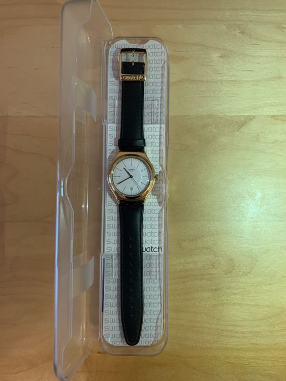 Swatch Irony Big Classic EDGY TIME (YWG404) (Neu (gemäss Beschreibung ...
