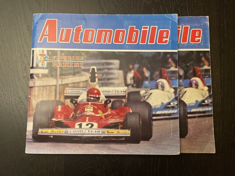 Panini Album Automobile unvollständig plus 14 übrige Bilder (Gebraucht ...