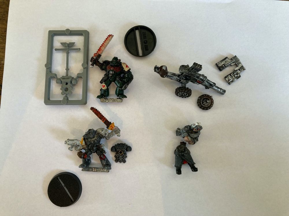 Warhammer 40K metal lot space marines imperial guard | Kaufen auf Ricardo