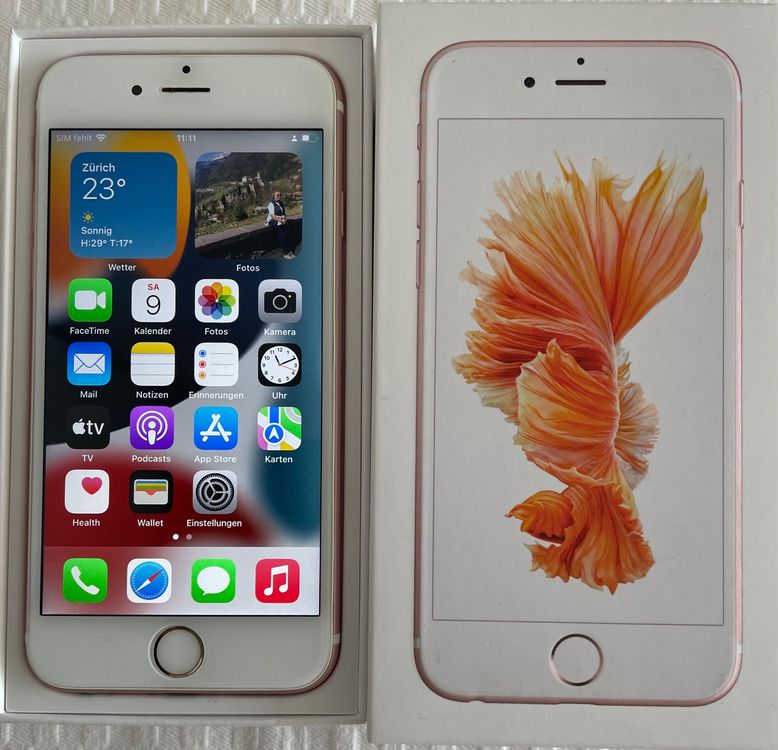 iPhone 6 S 64 GB in der Frabe rosa Gold | Kaufen auf Ricardo