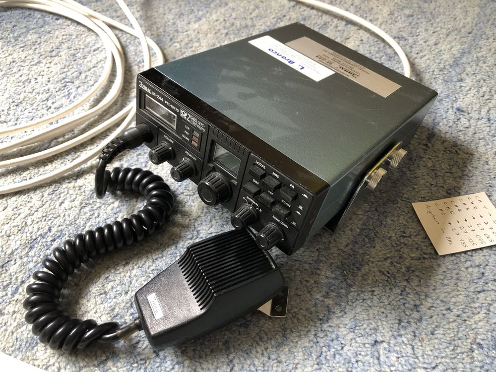 Zodiac M-244 Funkgerät (Gebraucht) in Wiesendangen für CHF 50 – mit ...