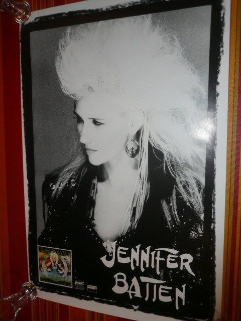 JENNIFER BATTEN Above Below And Beyond - PROMO POSTER - 1992 (Neu ...